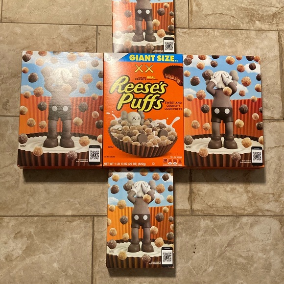 Other | Kaws X Reeses Puffs Cereal | Poshmark